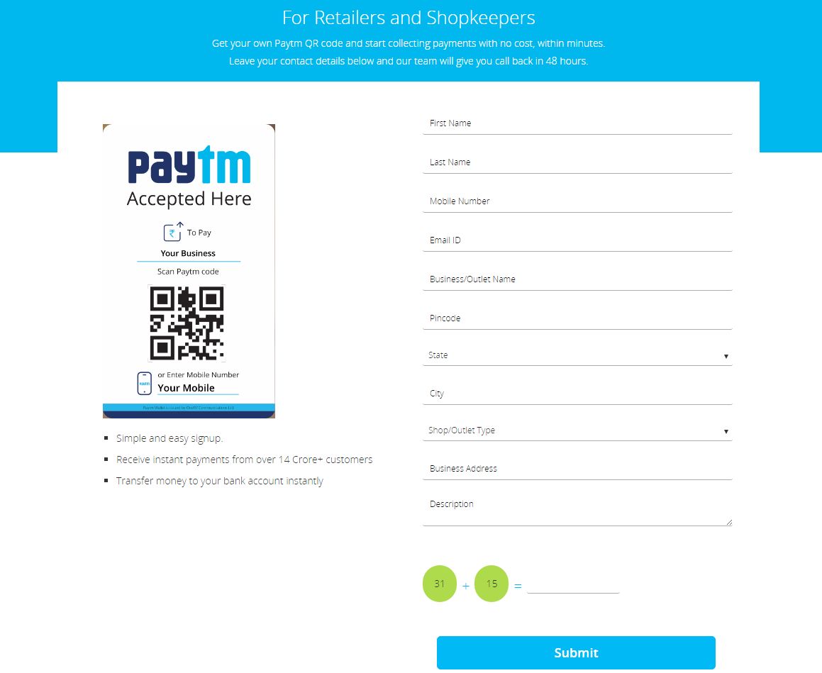 How To Get Paytm QR Code Weblizar How To Get Paytm QR Code Weblizar